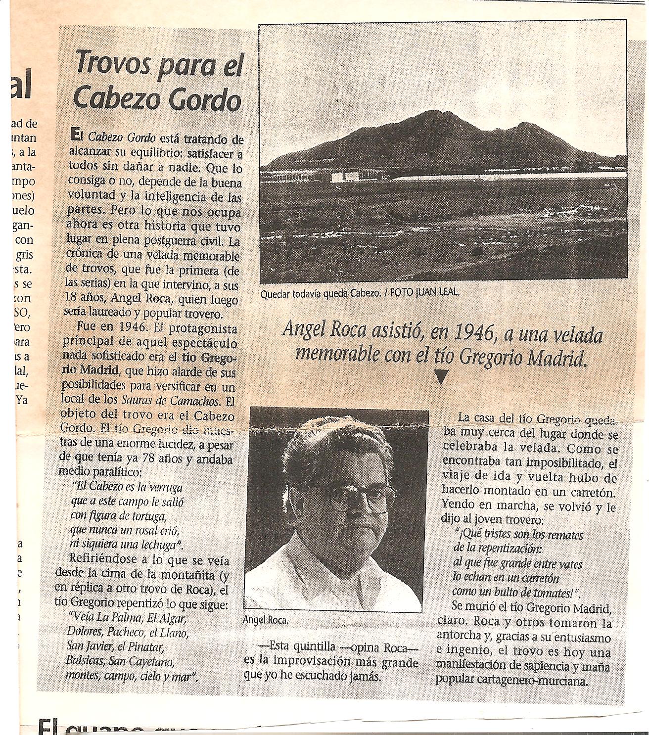 EL TROVO Y EL CANTE